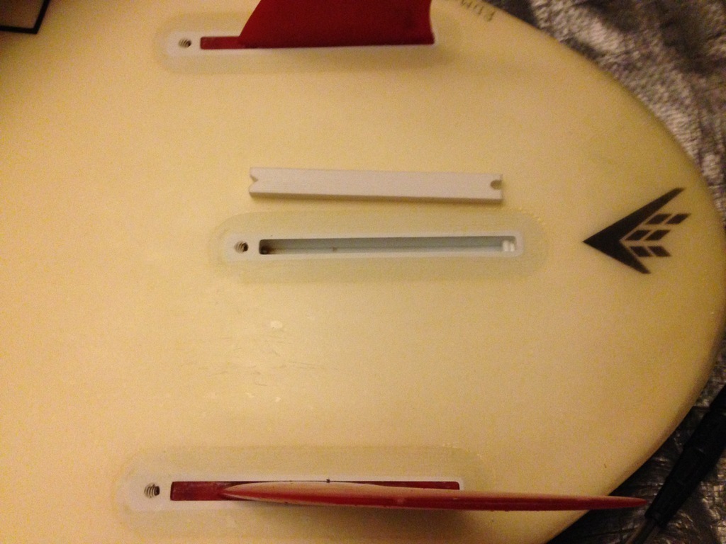 Free STL file Surfboard - Futures Fins Shims・Model to download and 3D ...